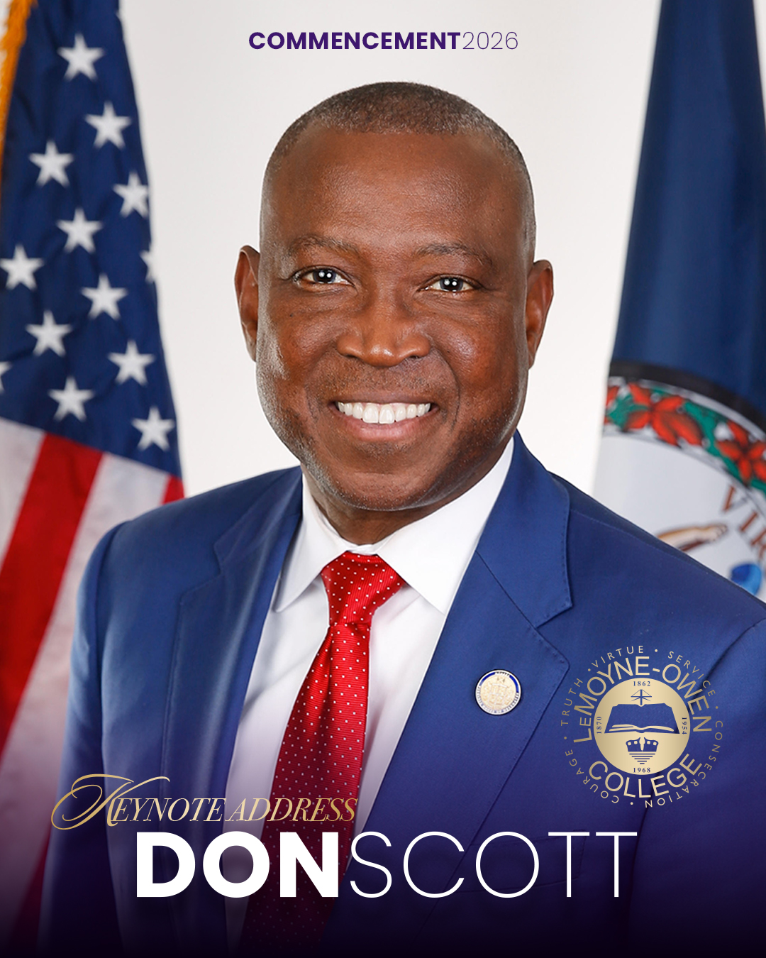 Don Scott, the First Black Speaker of Virginia's House of Delegates, to ...
